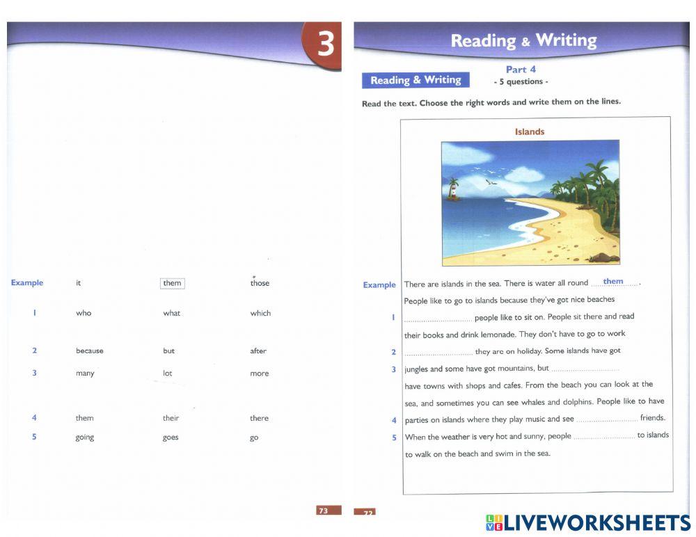 6960552 | Movers Reading and writing part 1-4 | Phạm Thị