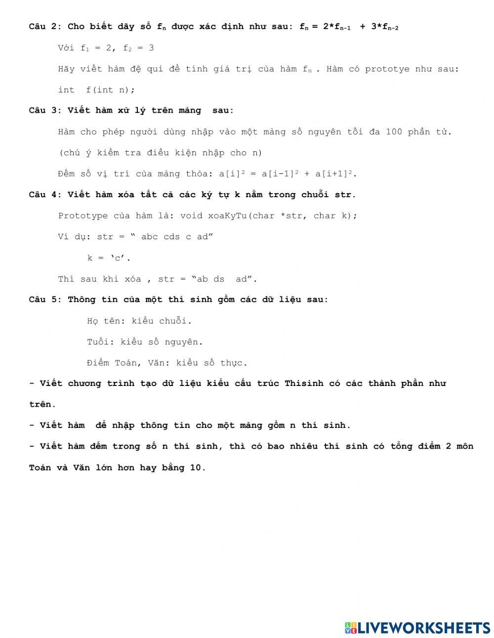 De01-De worksheet | Live Worksheets