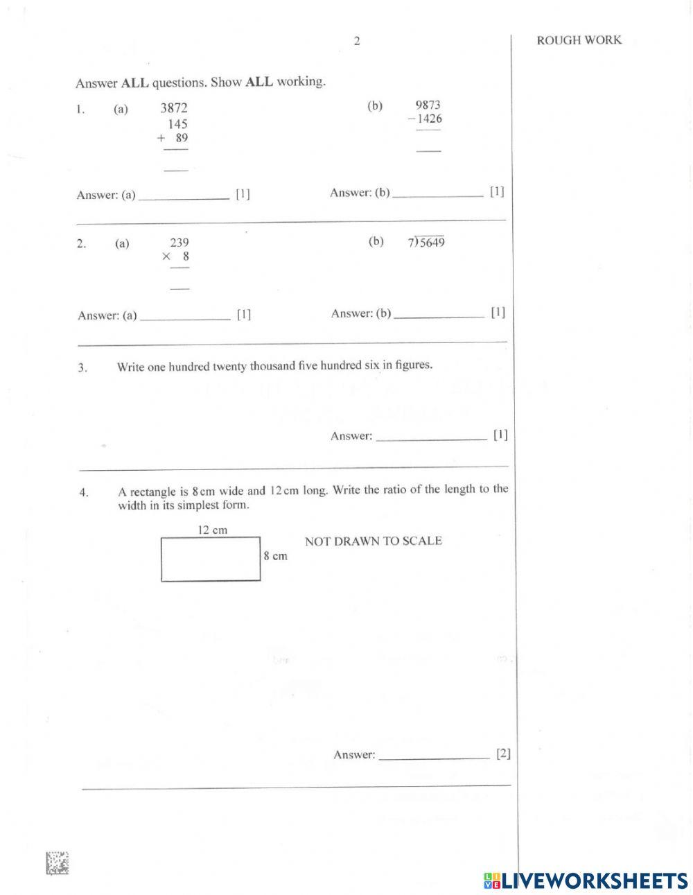 7012370 | Bjc 2020 paper 1 | Dominique Thompson