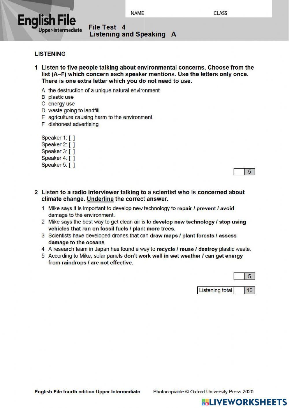 English File B2… | Free Interactive Worksheets | 6946000