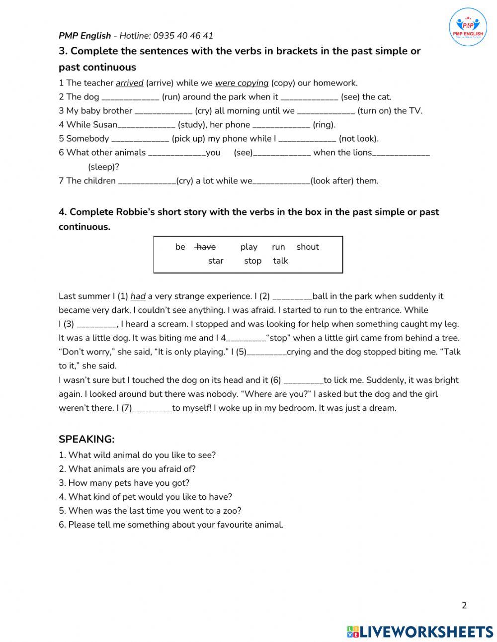 Level 2 - WB - UNIT 16.1 online exercise for | Live Worksheets