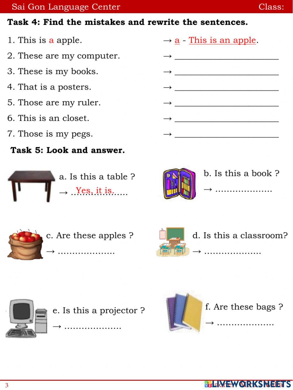 Our new things! online exercise | Live Worksheets