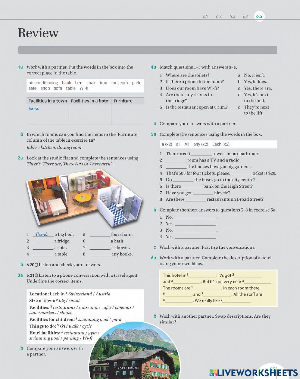 Revision Unit 6… | Free Interactive Worksheets | 6981716