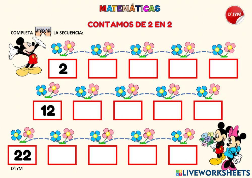 7141233 | Secuencia de 2 en 2 | LAURA ALAYO