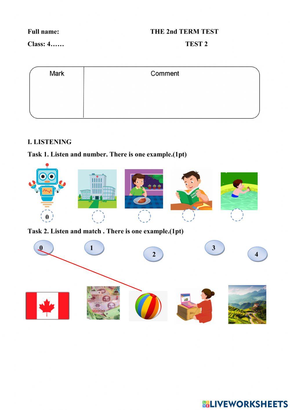 Smart start 4 f… | Free Interactive Worksheets | 7013140