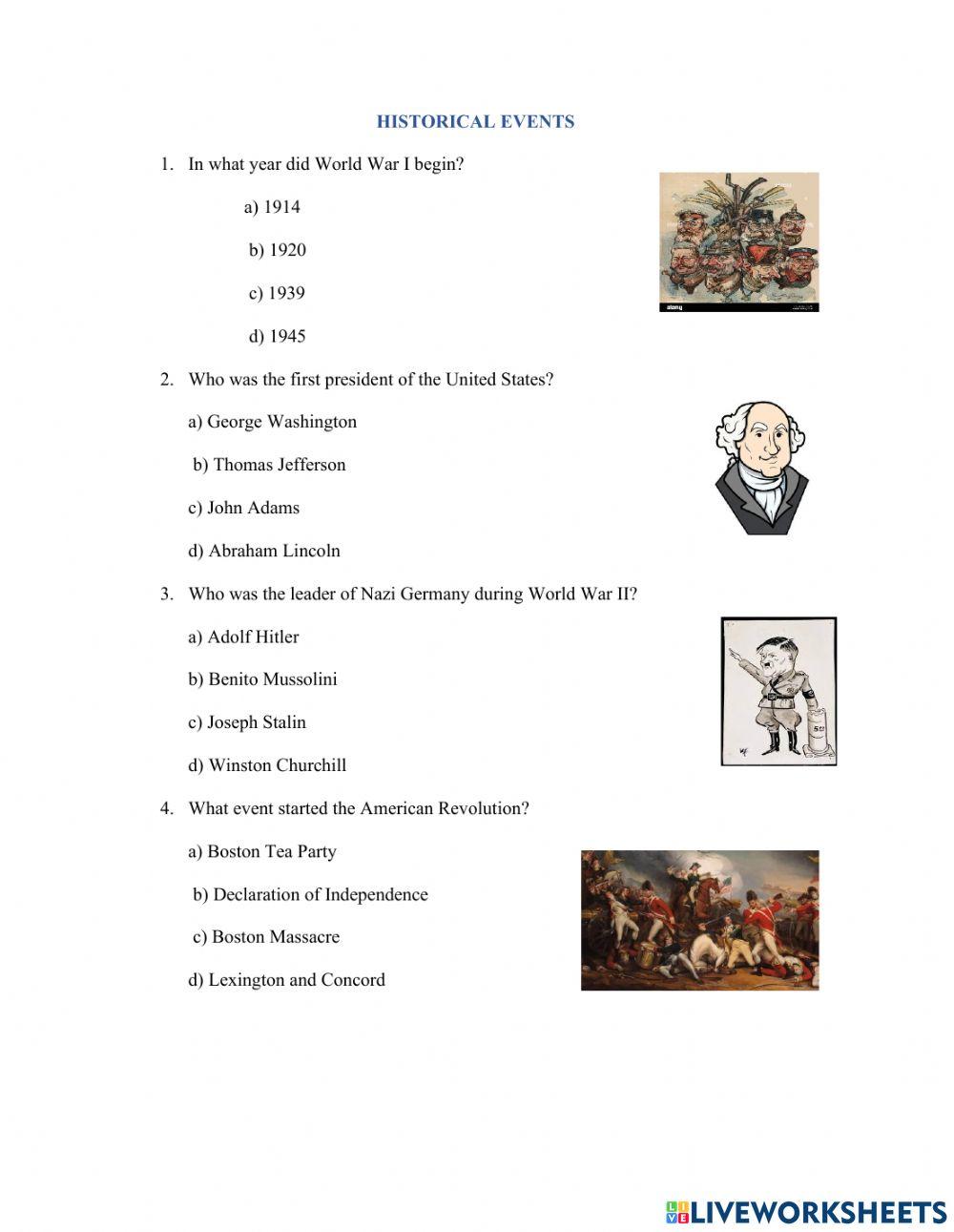 2337605 | Historical Events | Stefannía Guzmán Idárraga