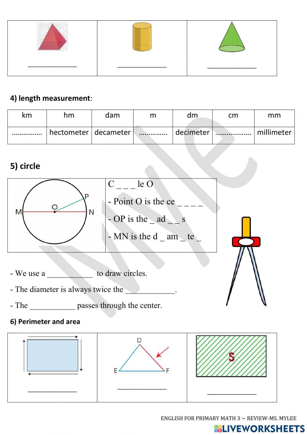 K3. Revision final 6984070 | My_lee | LiveWorksheets
