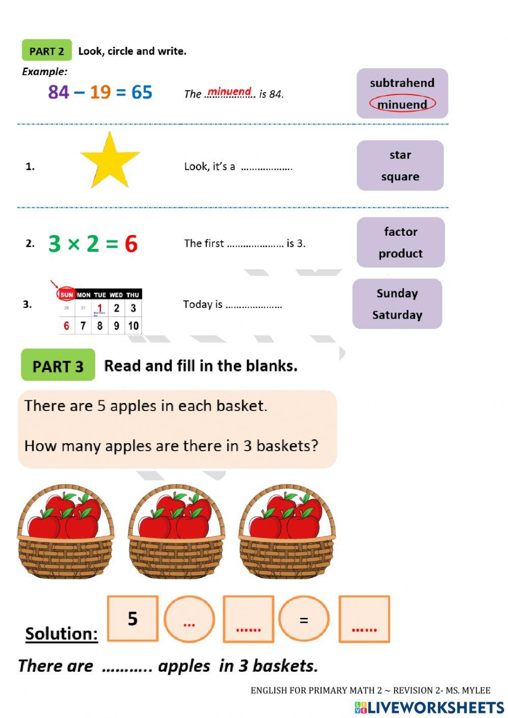K2. Revision final online exercise for | Live Worksheets