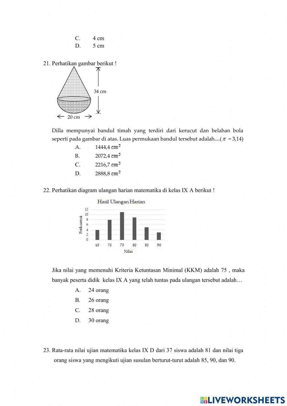 Try Out US SMP worksheet | Live Worksheets