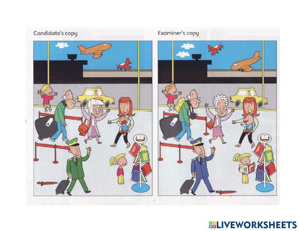 Spot differences | Free Interactive Worksheets | 2337823