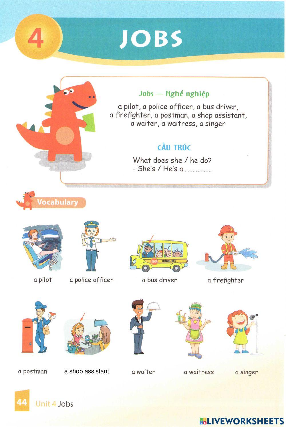 2337880 | Jobs for grade 4-5 | Pham Thi My Diem