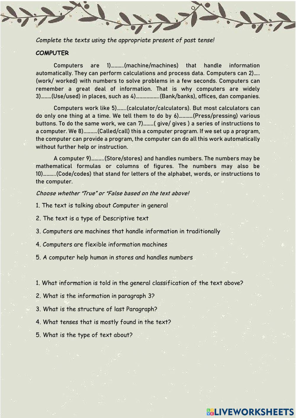 Test 2 2338049 | Ni Kadek Ita Tristiani | Live