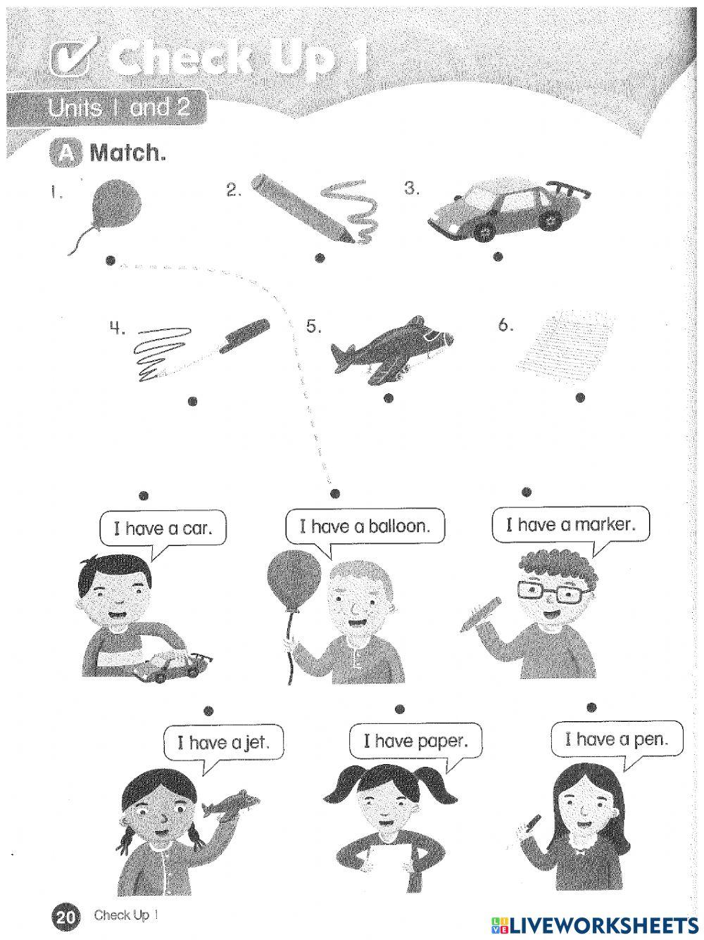 Up start checkup1 worksheet | Live Worksheets