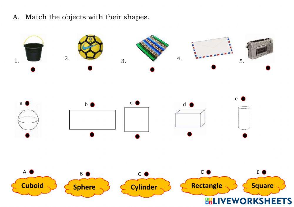 square shaped objects around us