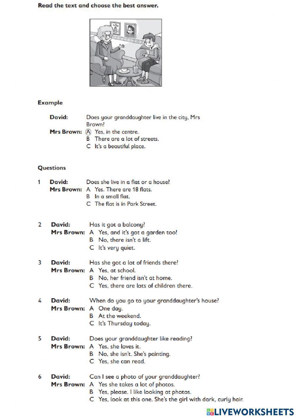 6959367 | Movers Reading and Writing Part 2