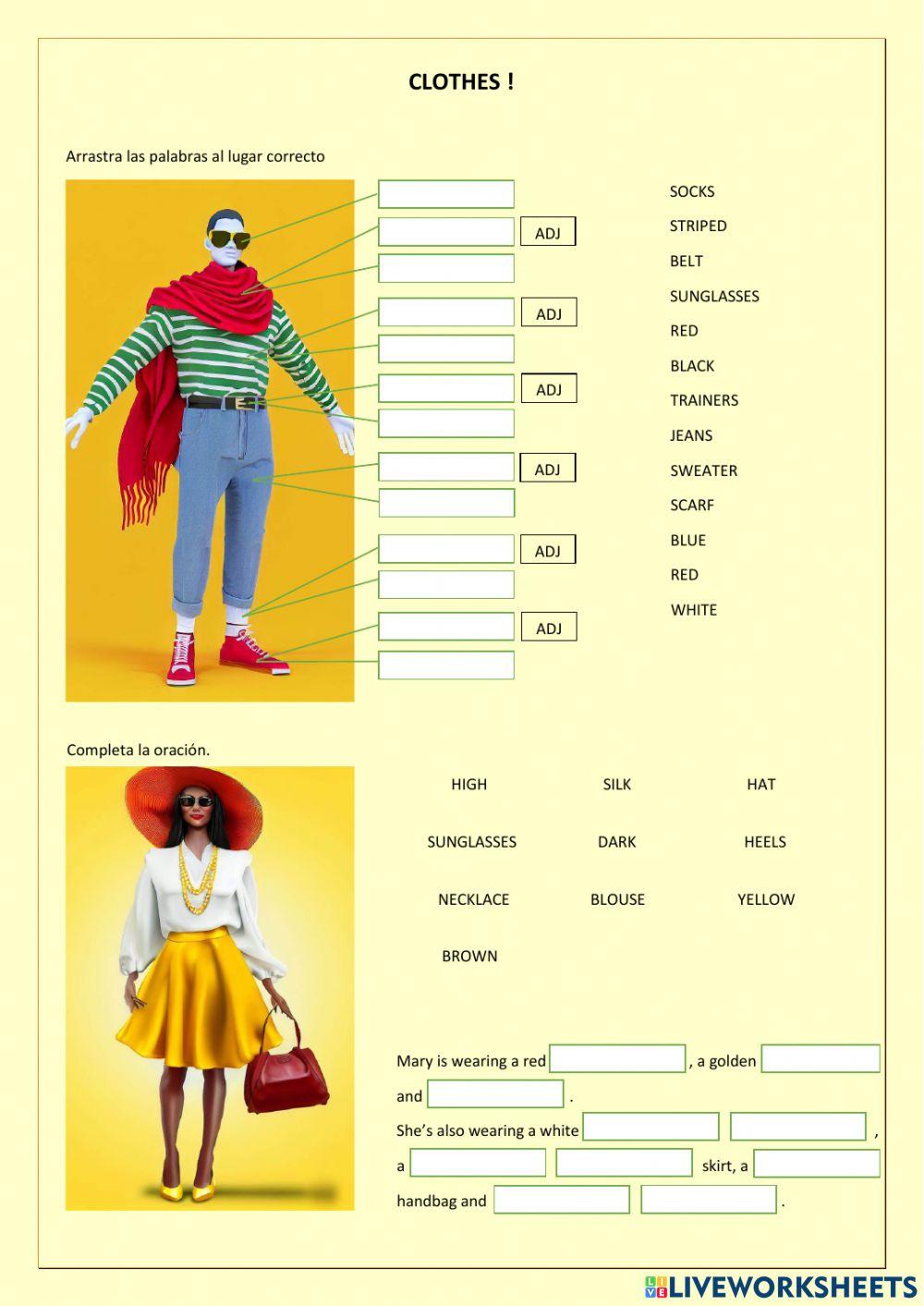 6957443 | Describing Clothes | Manuel Blanco