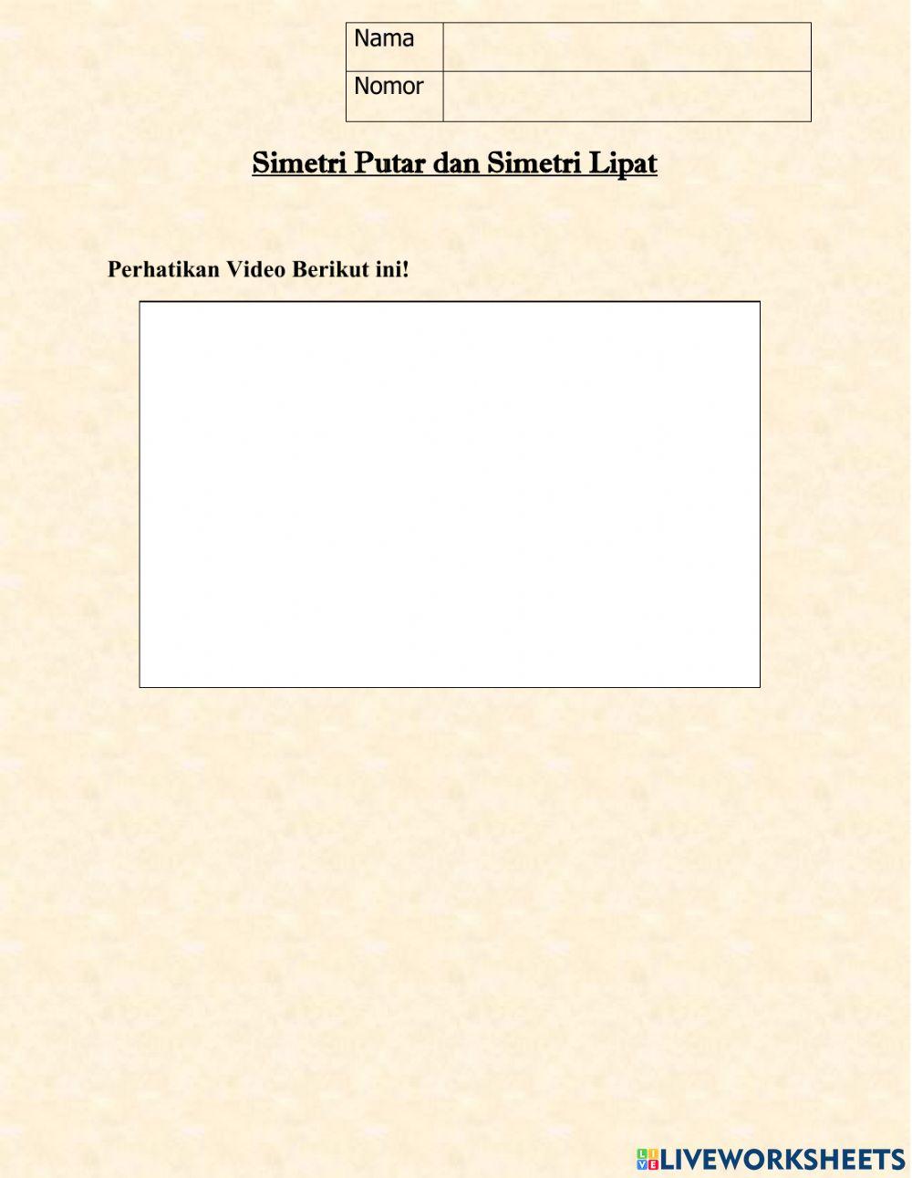 6947568 | SIMETRI LIPAT DAN SIMETRI PUTAR | ika purwanti