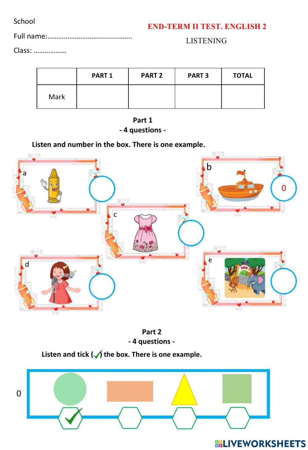 De03-NguyenHuuPhong | mlenglish01 | Live Worksheets