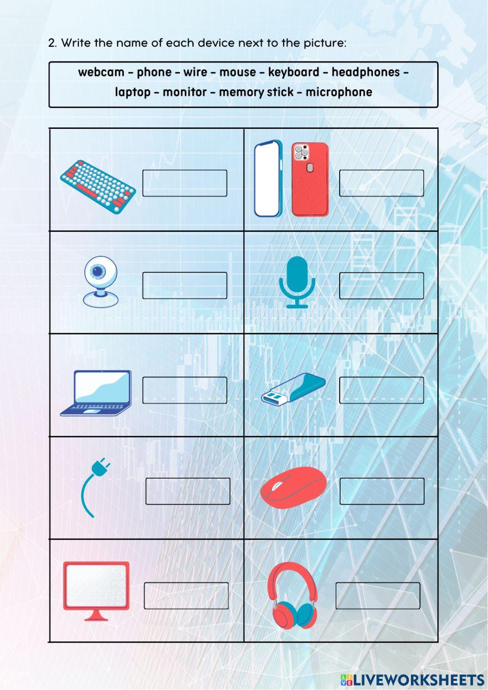 Technological d… | Free Interactive Worksheets | 7018894