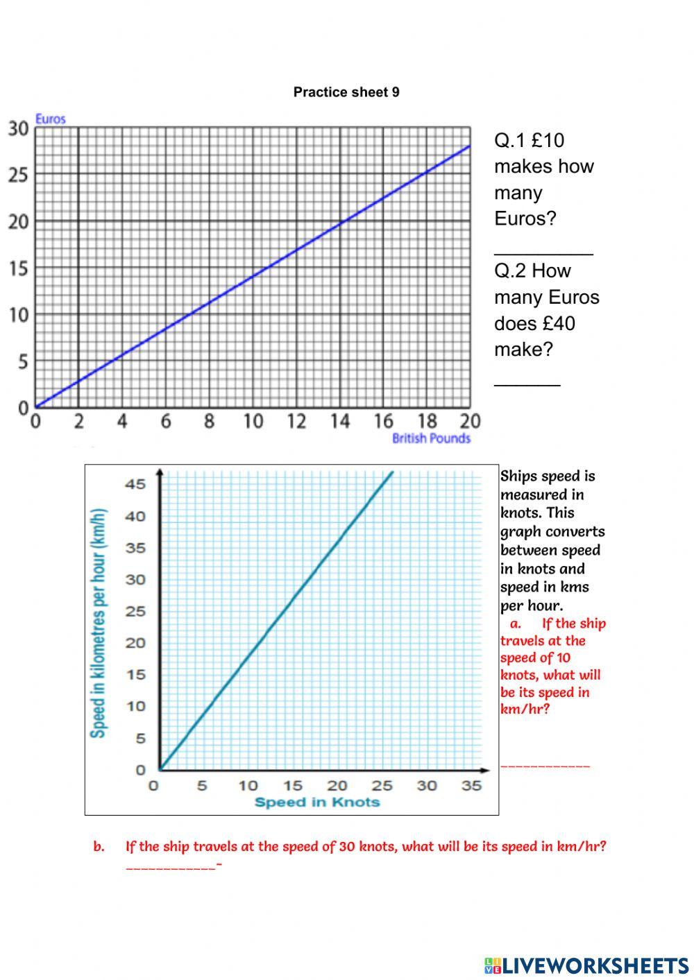 Practice sheet 9 online exercise for | Live Worksheets