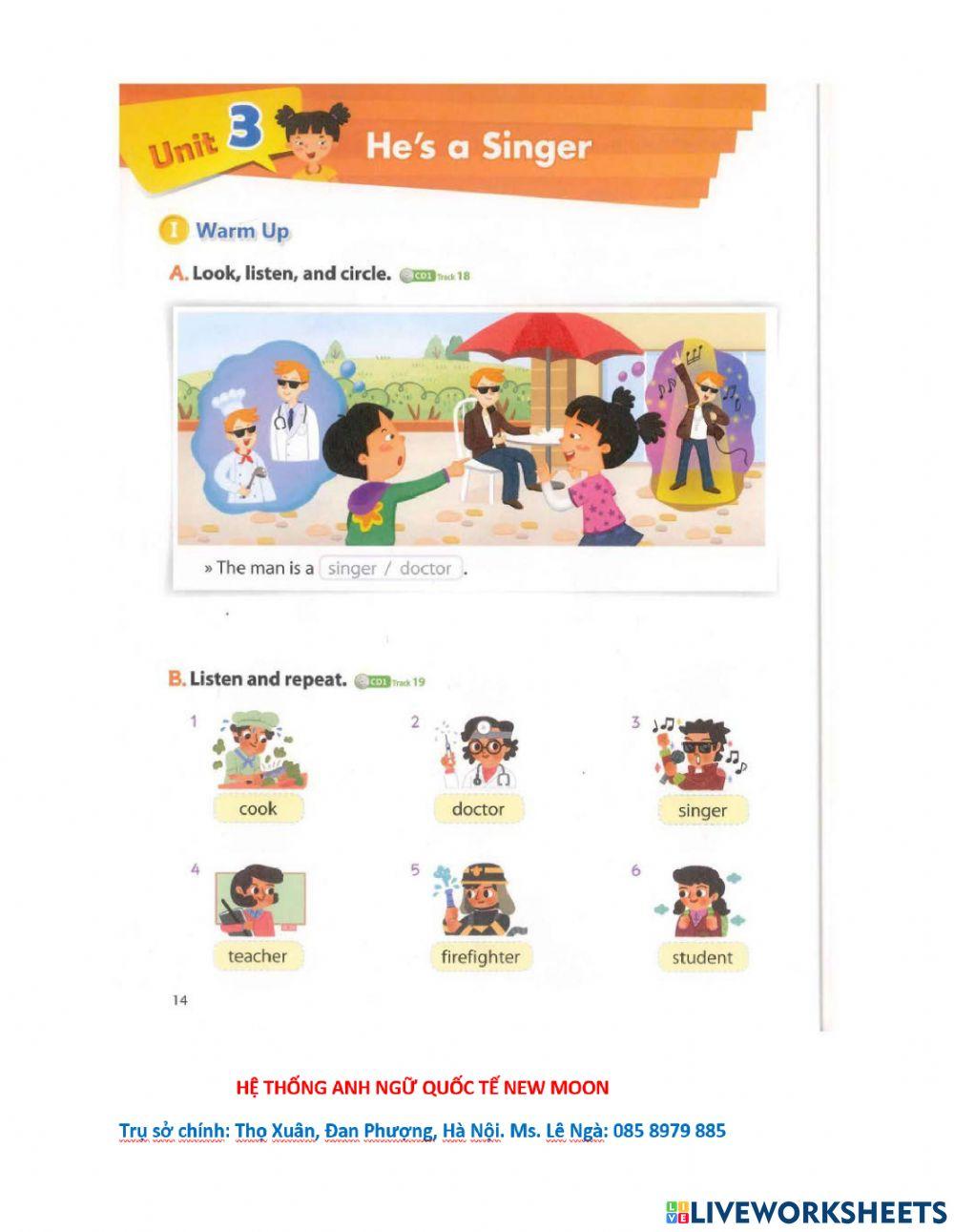 Listen up 2- Unit 3 online exercise for | Live Worksheets