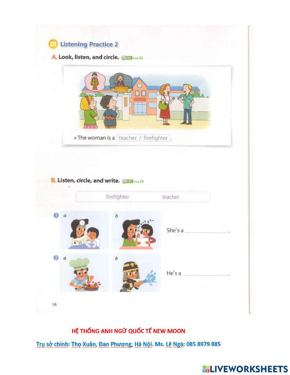 Listen up 2- Unit 3 online exercise for | Live Worksheets