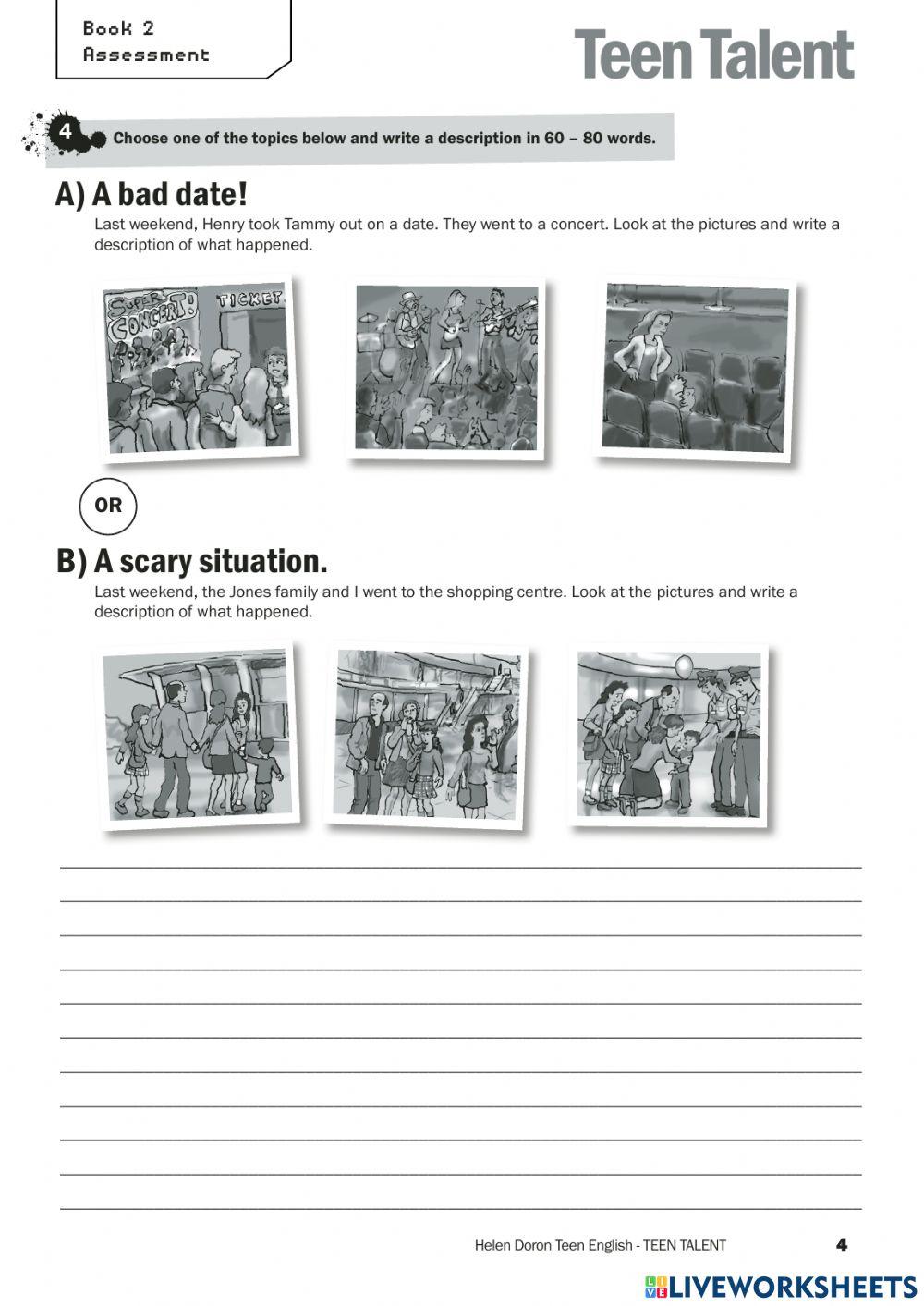 TT Book2 online exercise for A2 | Live Worksheets