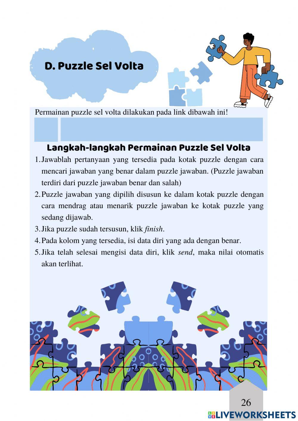 PUZZLE SEL VOLTA 2 online exercise for | Live Worksheets