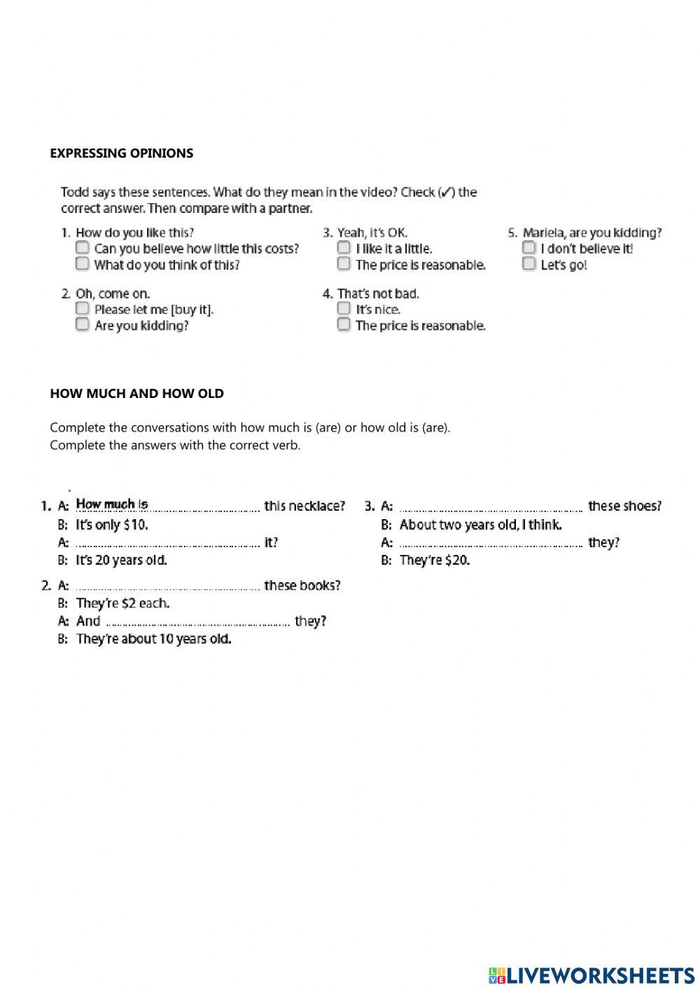 Interchange 1 v… | Free Interactive Worksheets | 7293331
