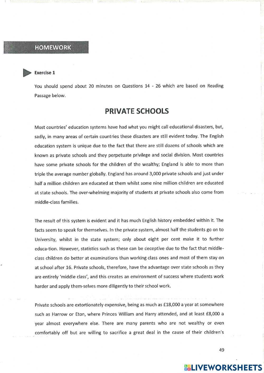 Hw-read2-a 2147 | Quang Hưng Bùi | Live Worksheets