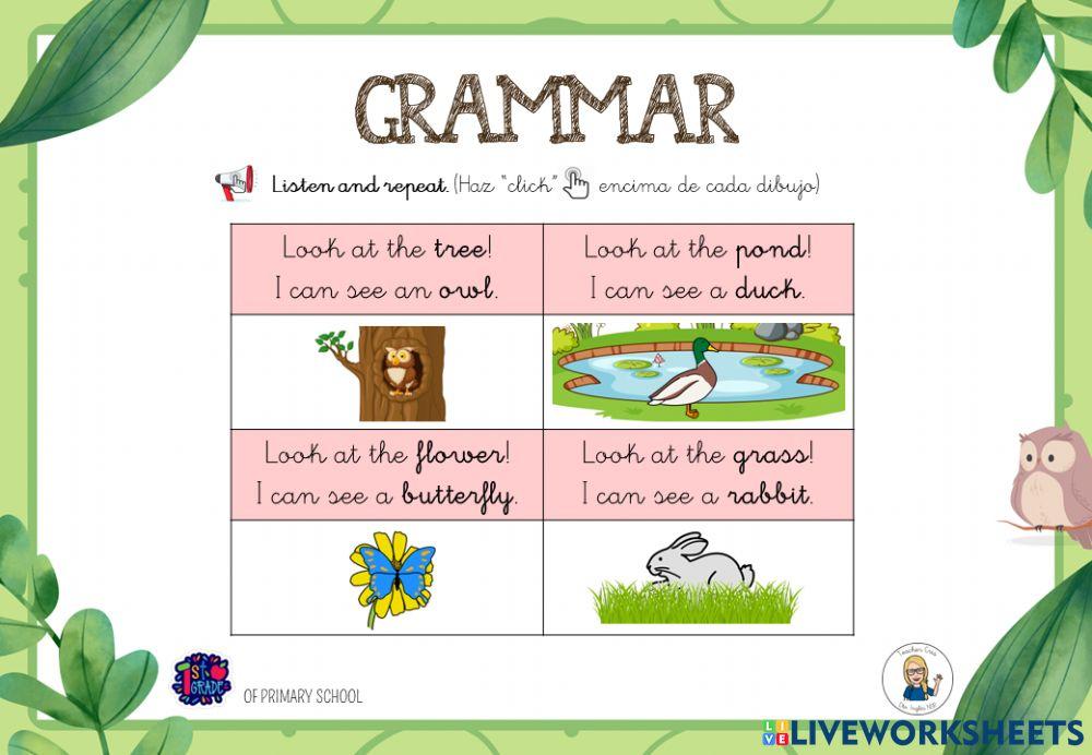 Where animals live worksheet for Grade 1 | Live Worksheets