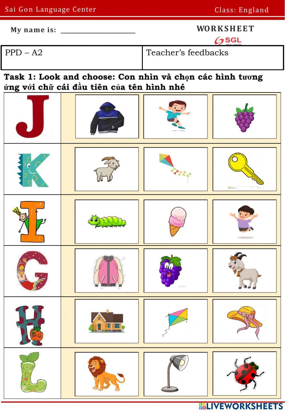 Ppd - a2 7004486 | Diemnguyen00 | Live Worksheets