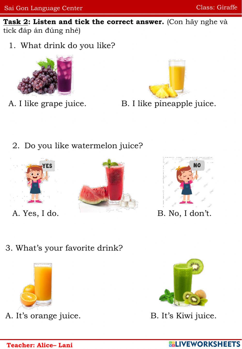 Nguyễn Thị ThanhThao | Fruit juice 7004696