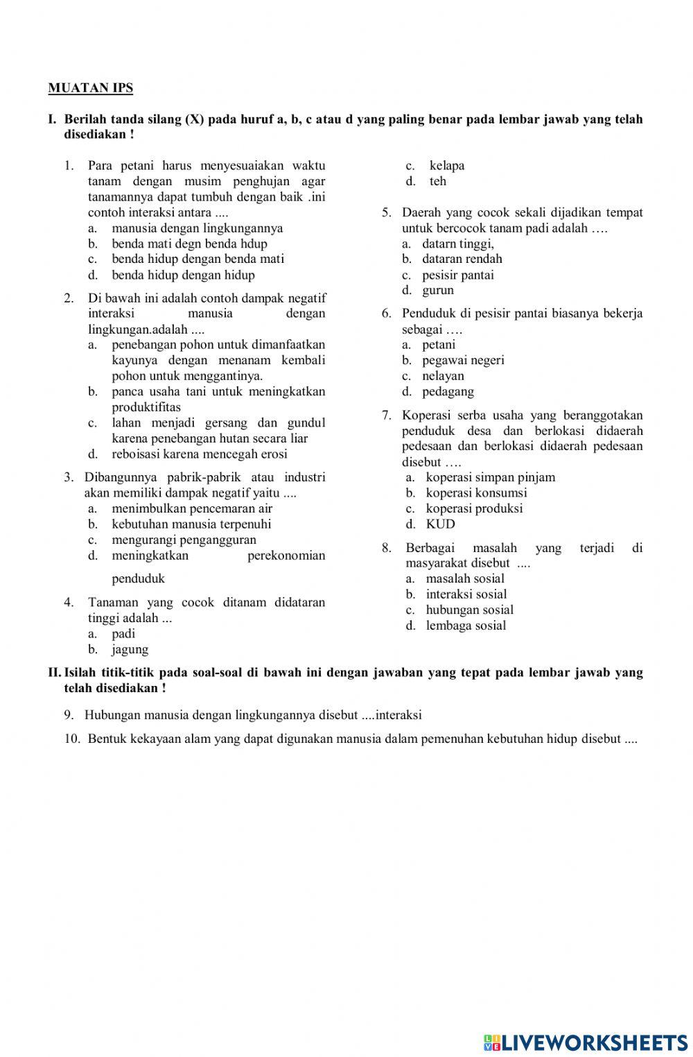 Pat interactive exercise for 5 | Live Worksheets