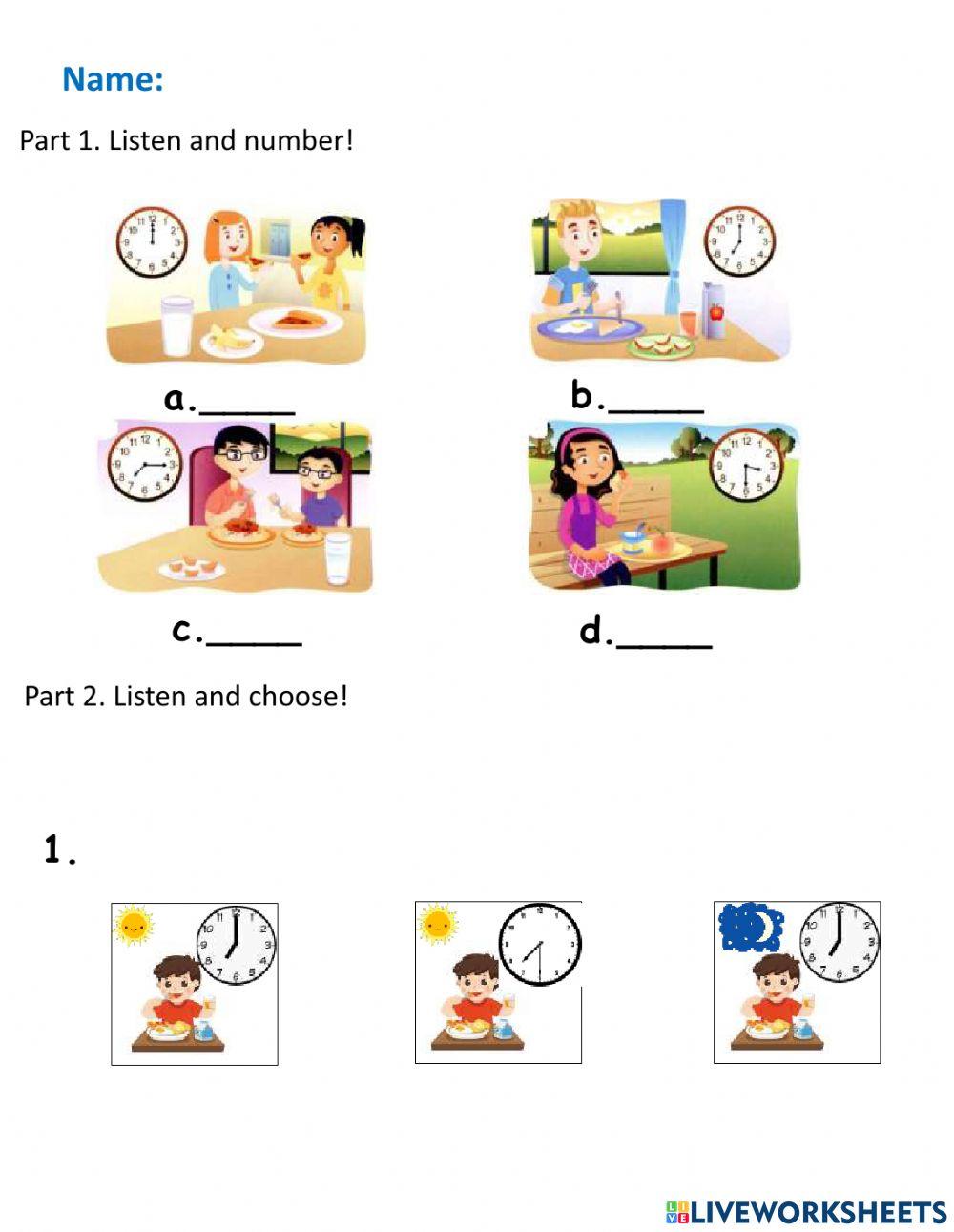 Everybody Up 2 free activity | Live Worksheets