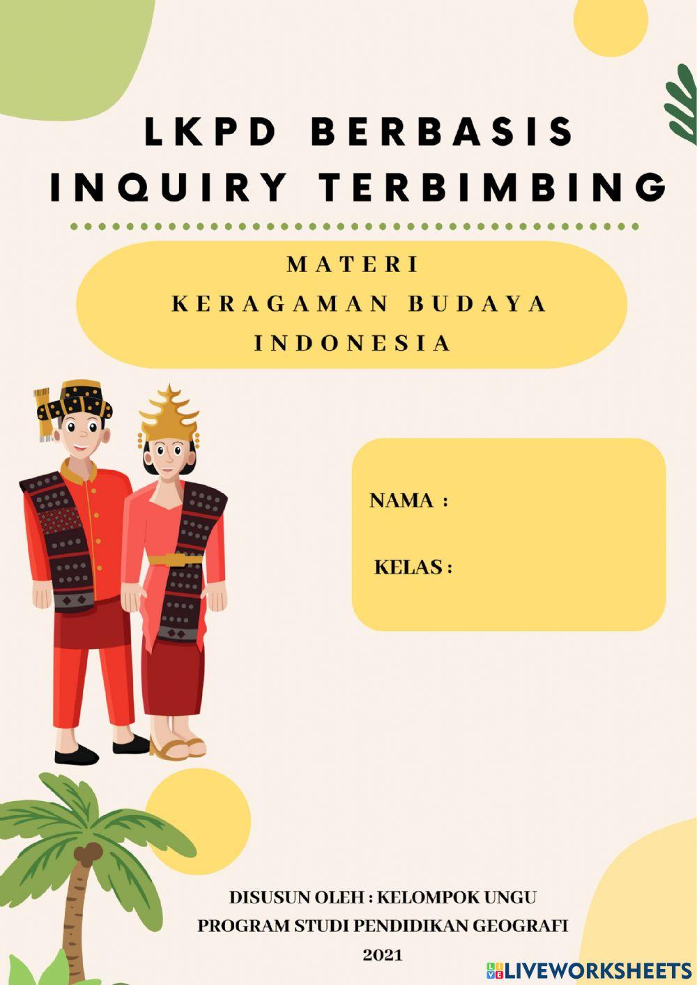 Contoh lkpd free online worksheet | Live Worksheets