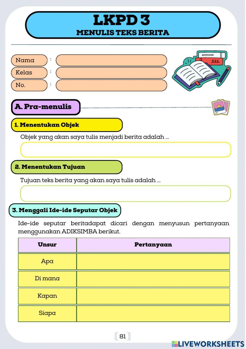 7045802 | 3. LKPD TEKS BERITA | Elly Nurmayanti