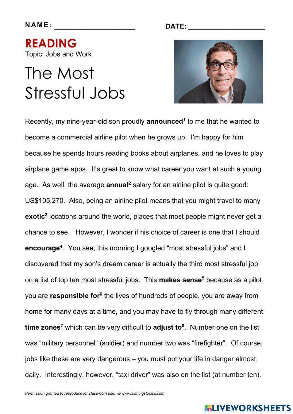 7046396 | Articles Jobs B1 | yourlaura | LiveWorksheets