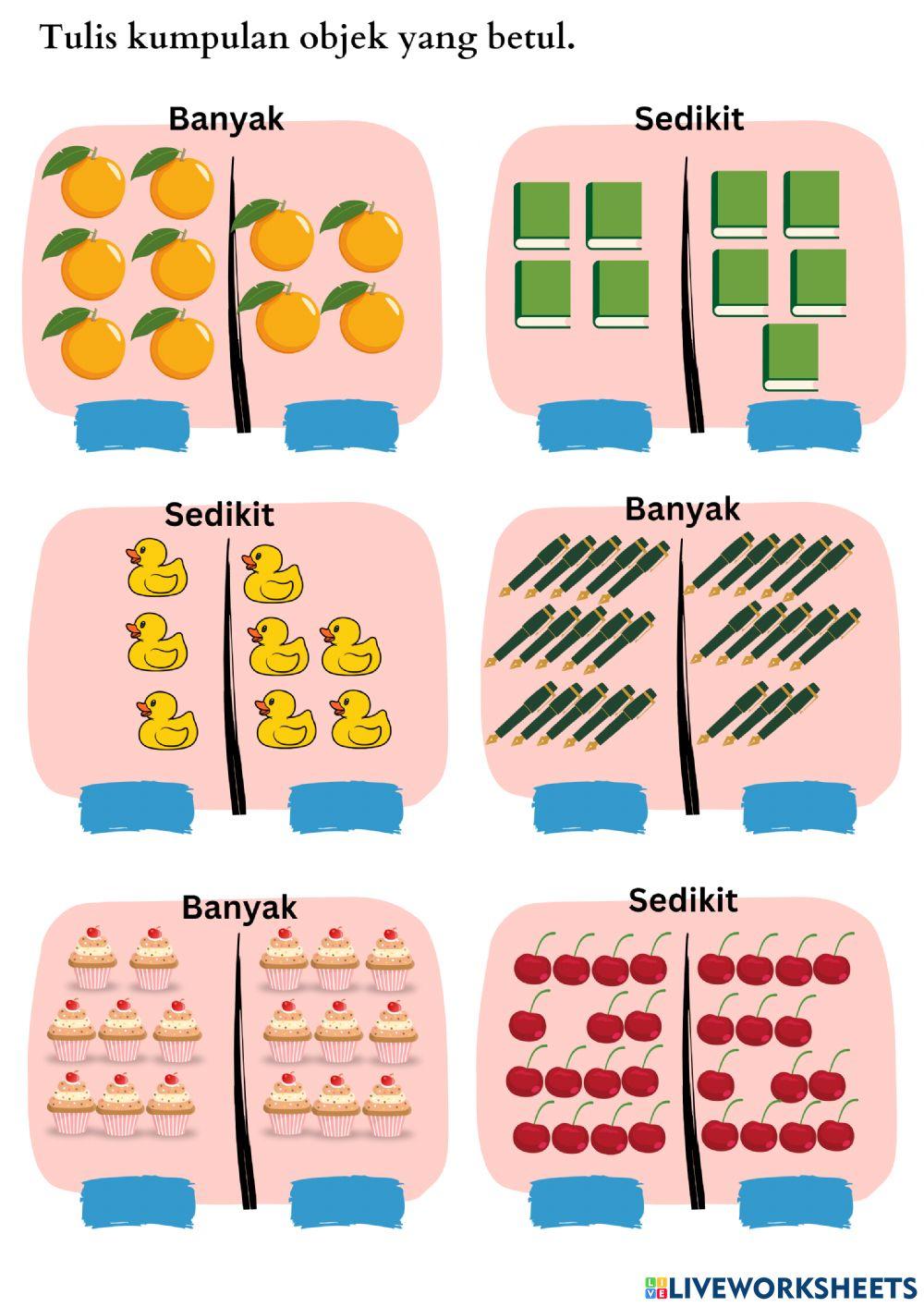 Kumpulan Objek online exercise for | Live Worksheets