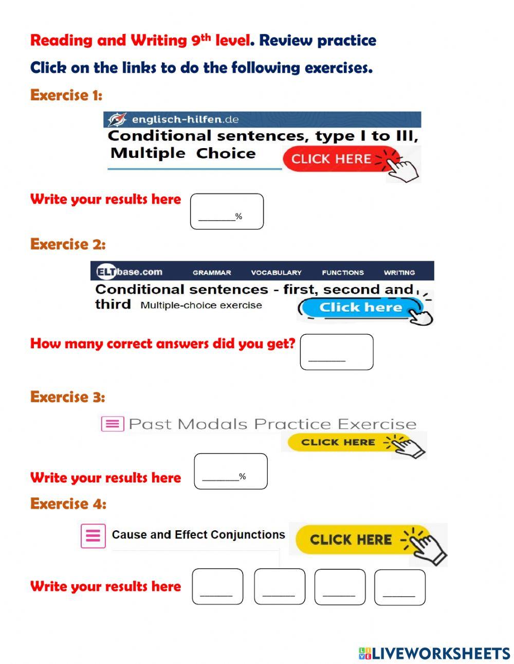 Review practice for 2nd exam worksheet | Live Worksheets