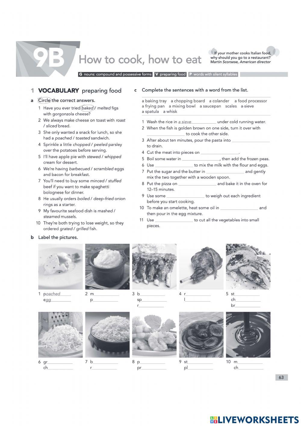 Advanced 9b 7007901 | Toefl Center | Live Worksheets