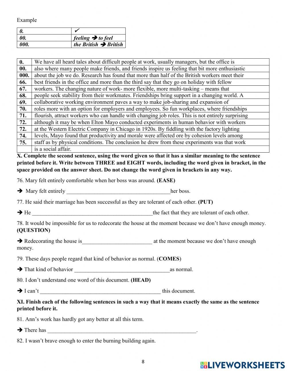 De CSP 2019 worksheet | Live Worksheets