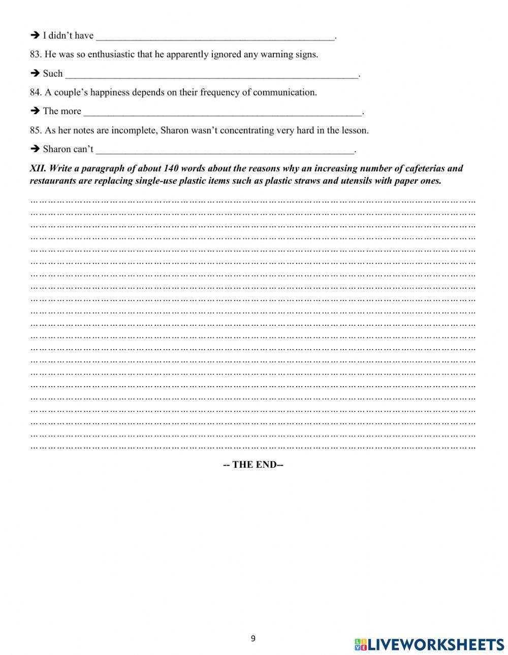 De CSP 2019 worksheet | Live Worksheets