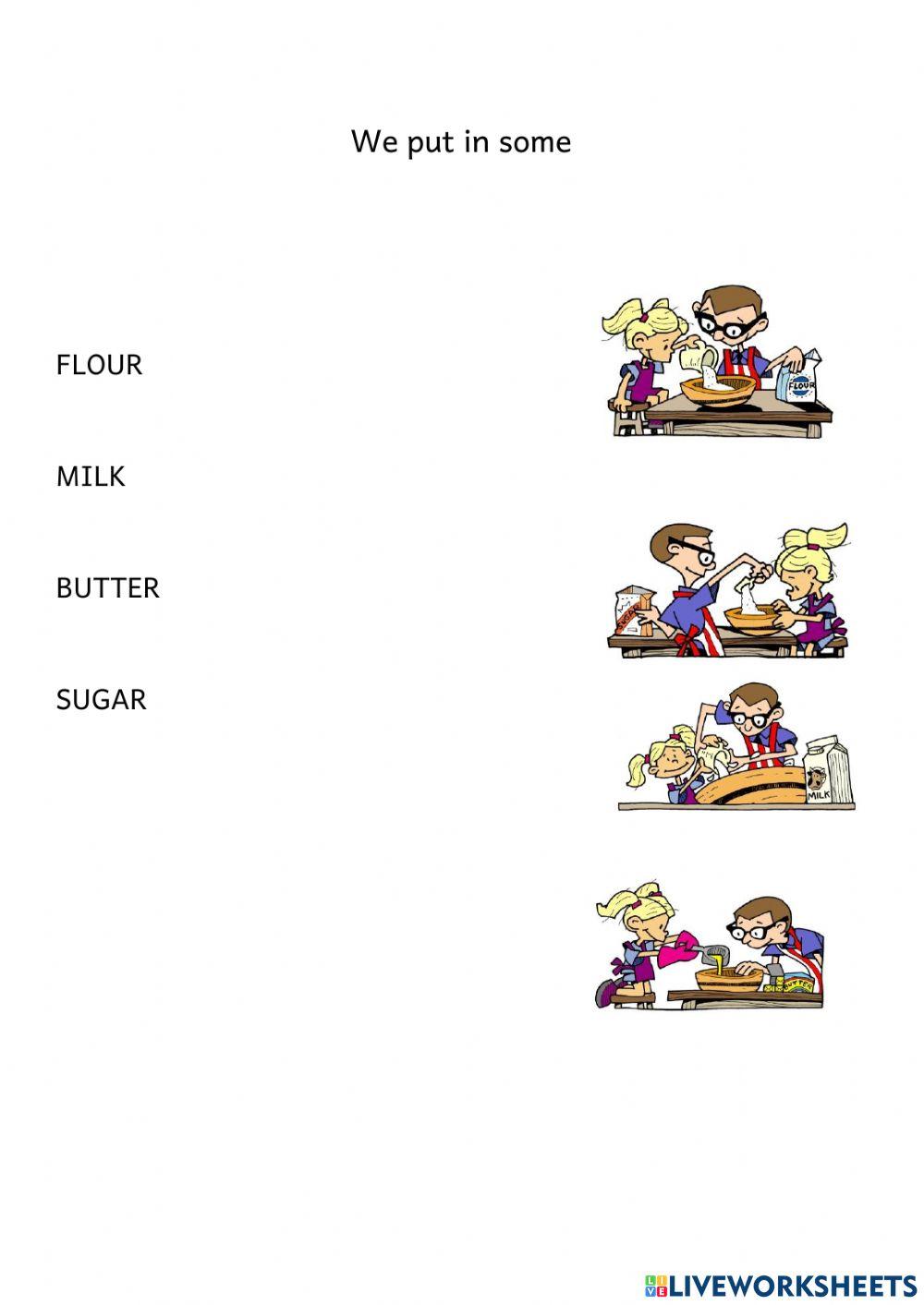 Put in worksheet | Live Worksheets