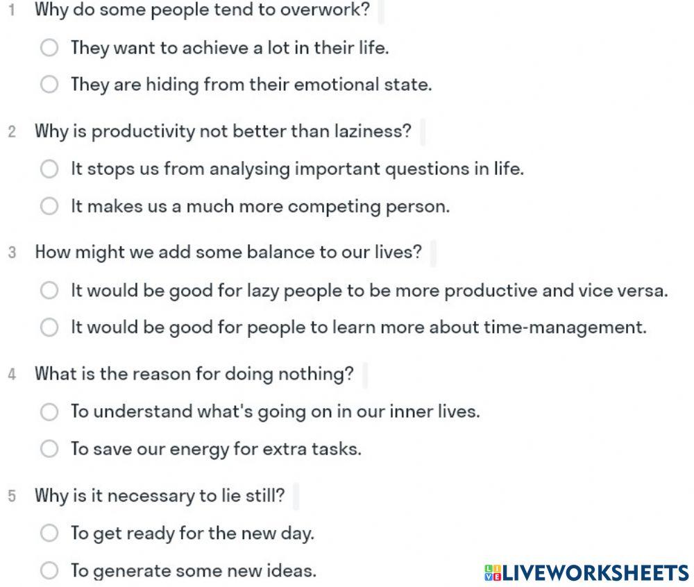 The hard work of being lazy 7008259 | Anastasia | Live