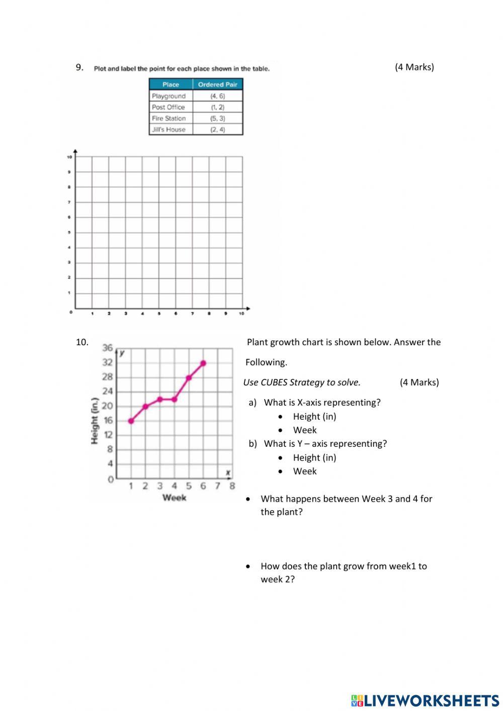 Unit 13 geometry grade 5 online exercise for | Live Worksheets