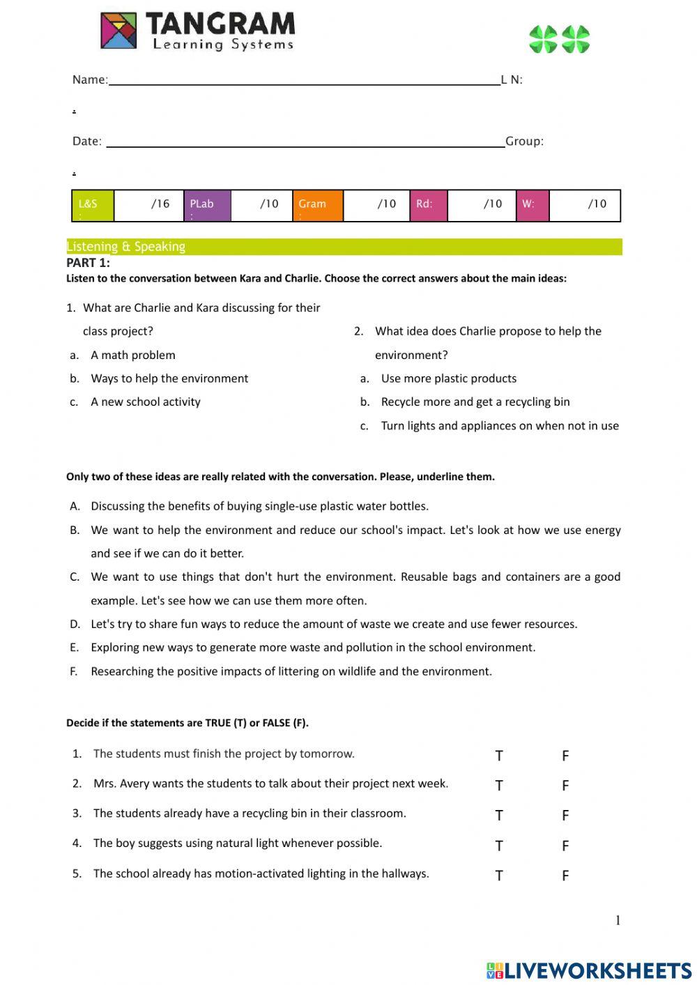 7019263 | 5º U5 English | Leonor Roselló