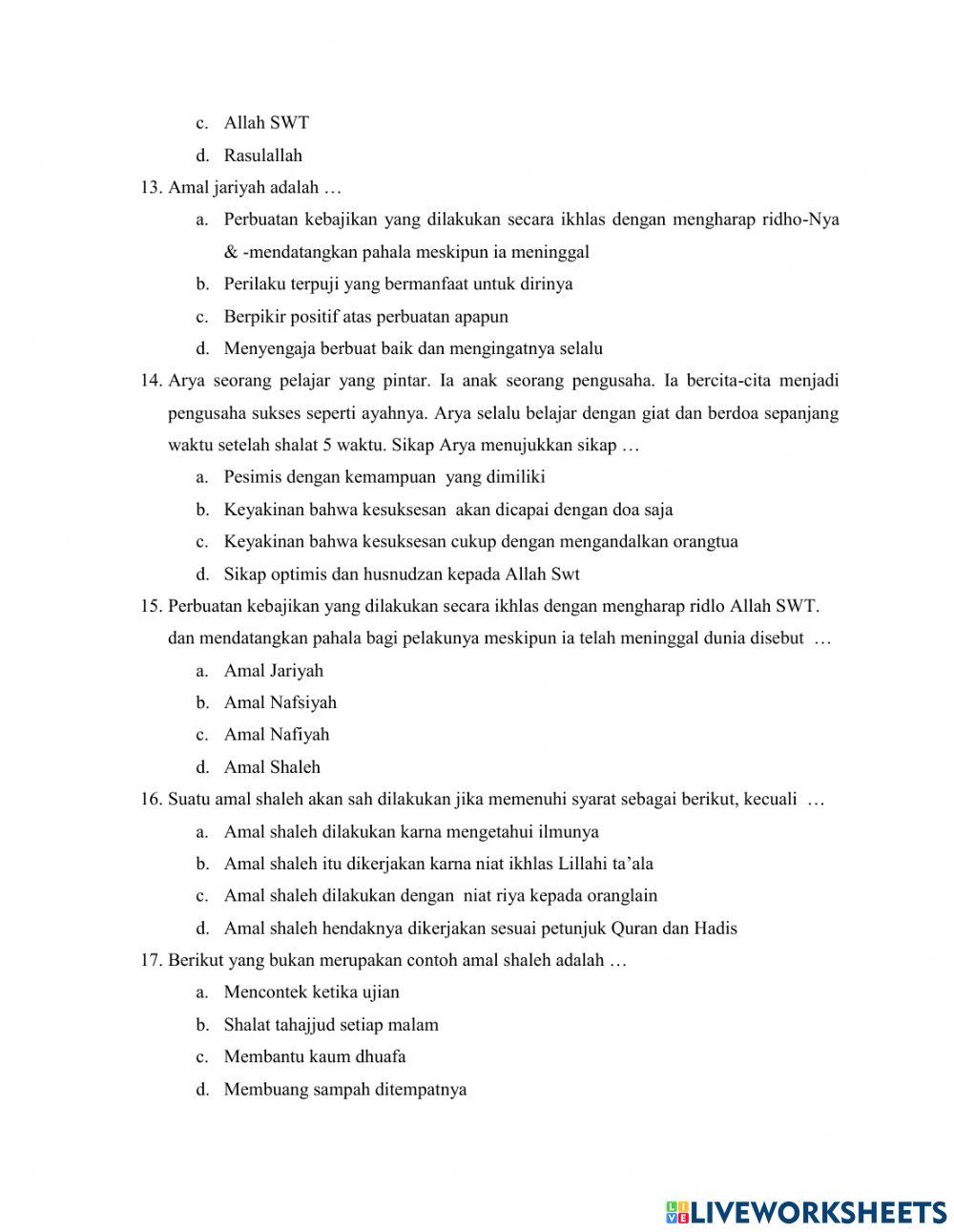 Psat pai 8 worksheet | Live Worksheets