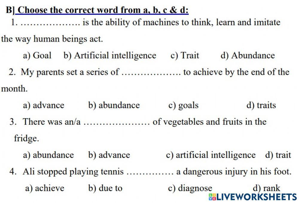 ,m ,m online exercise for | Live Worksheets