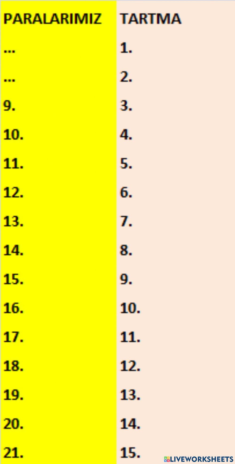 Cev an worksheet | Live Worksheets